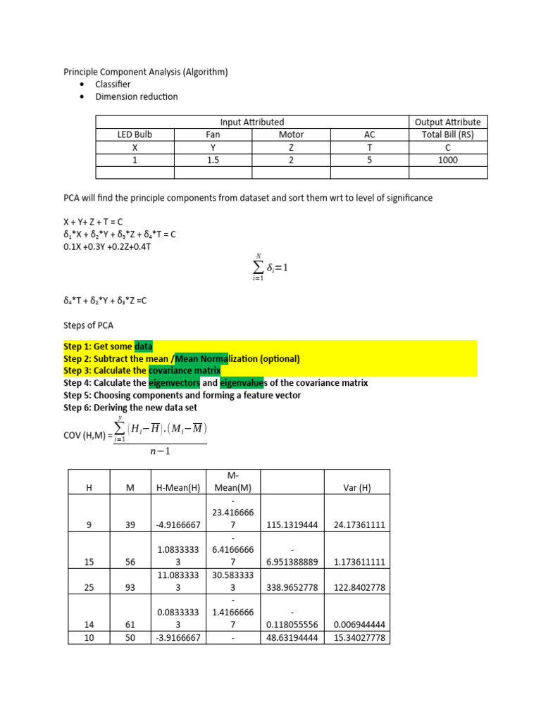 Principle Component Analysi12 | PDF | Principal Component Analysis ...