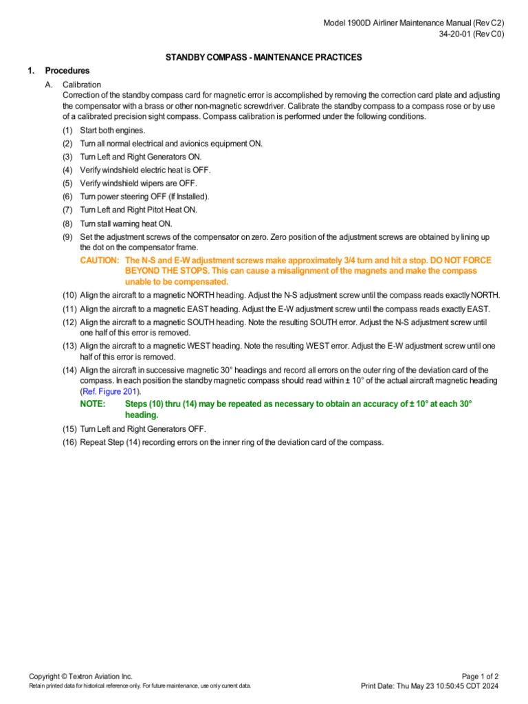 Compass Swing | Download Free PDF | Compass