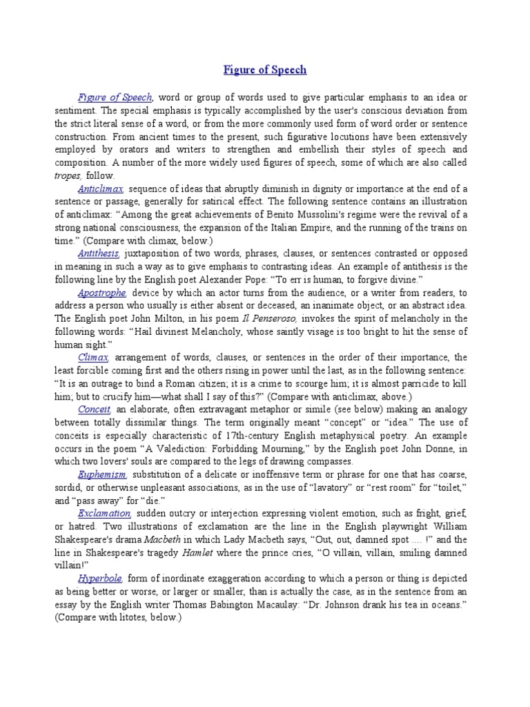 Figure of Speech | Poetry | Metaphor