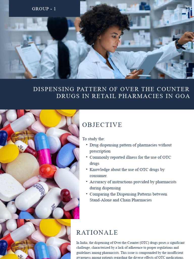 Dispensing Pattern of Over The Counter Drugs | PDF | Over The Counter ...