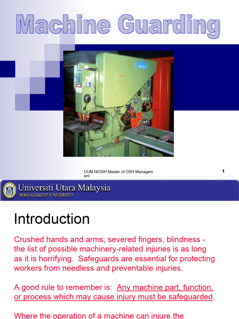 2.2 Machine Guarding | PDF | Machines | Belt (Mechanical)