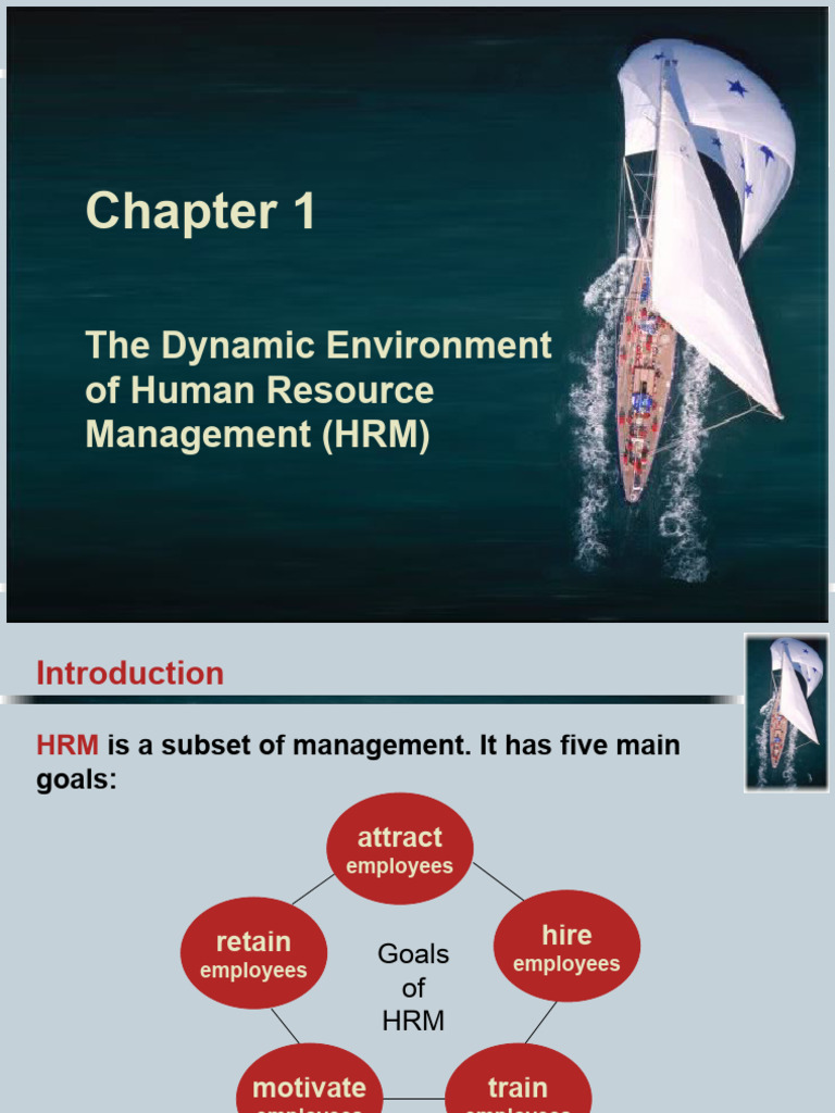 The Dynamic Environment of Human Resource Management (HRM) | PDF ...