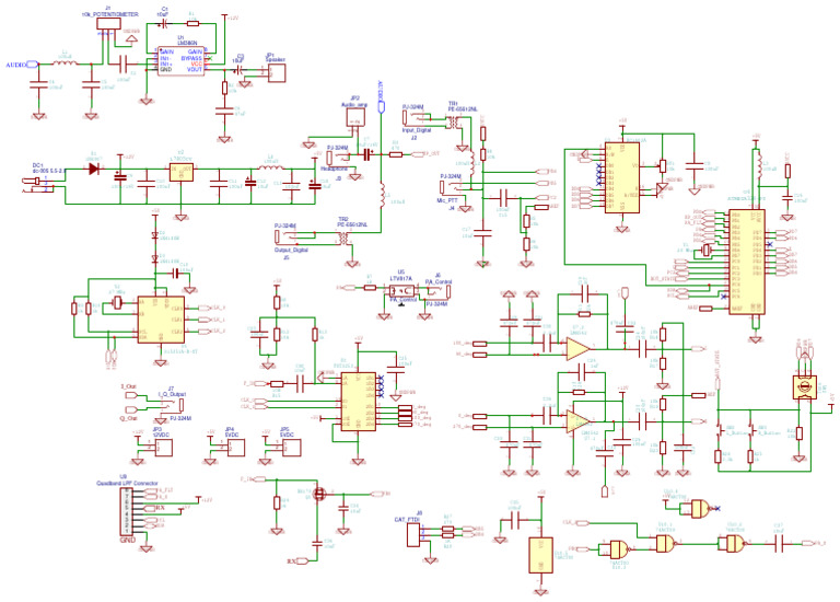 Schematic - uSDX Custom 1.02 - 2024 05 02 | PDF