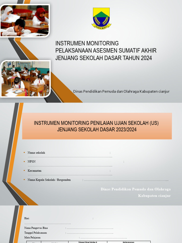 Instrumen Asesmen Sumatif 2024 | PDF