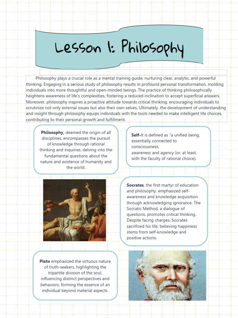 UTS Summary Lesson 1 | PDF | Id | René Descartes