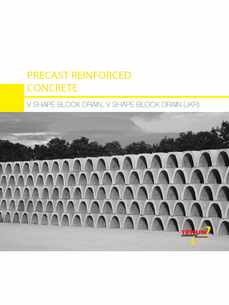 V Shape Block Drain | PDF