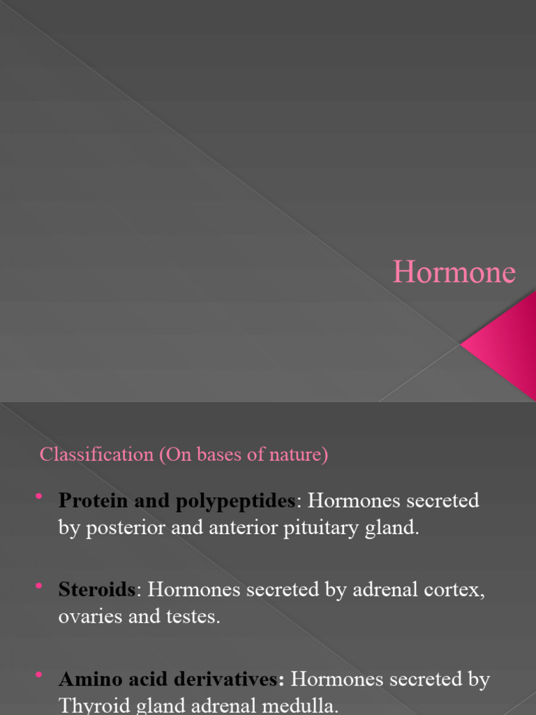 Hormones | PDF | Hormone | Adrenal Gland