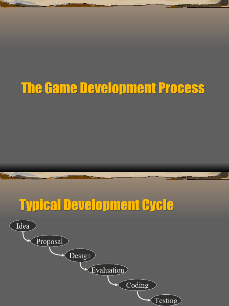 The Game Development Process | Download Free PDF | Software Development ...