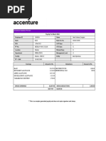 Accenture Payslip | PDF