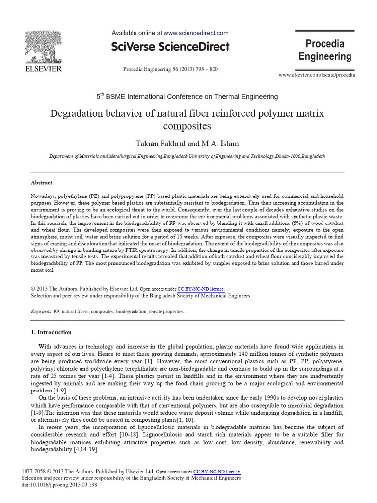 CM 4 | PDF | Composite Material | Biodegradation