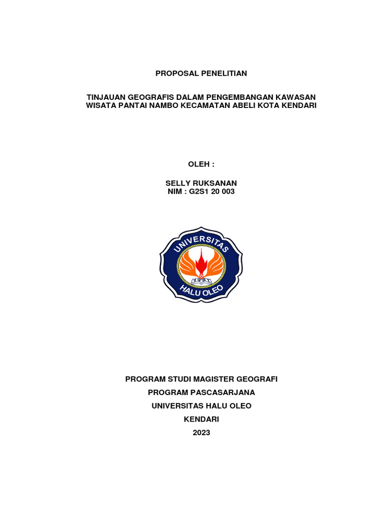 Perbaikan Proposal Penelitian Terbaru | PDF