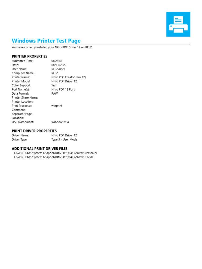 Test Page | PDF | Games & Activities | Computers