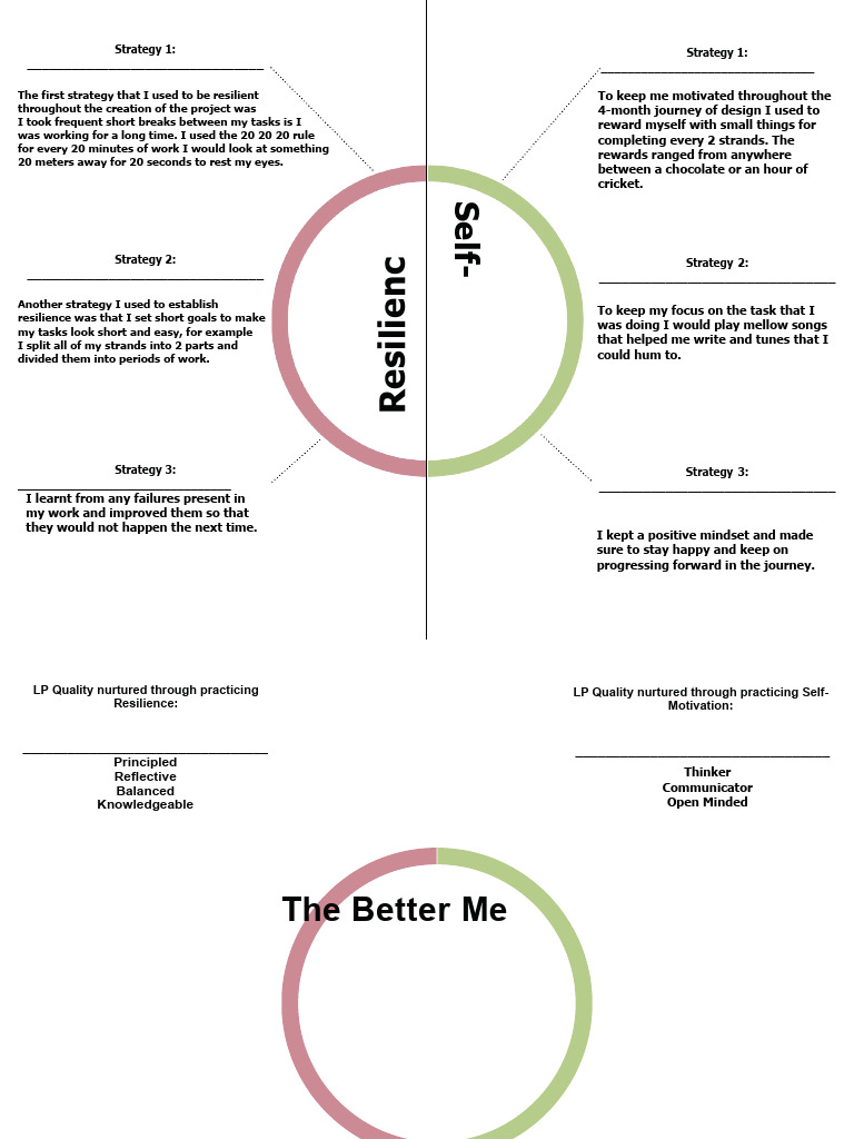 Criterion D ATL Reflection | PDF | Psychological Resilience | Popular Psychology