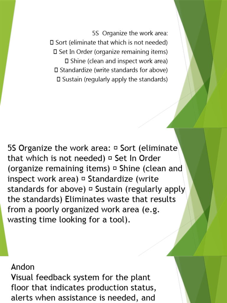 lean_m | PDF | Lean Manufacturing | Performance Indicator