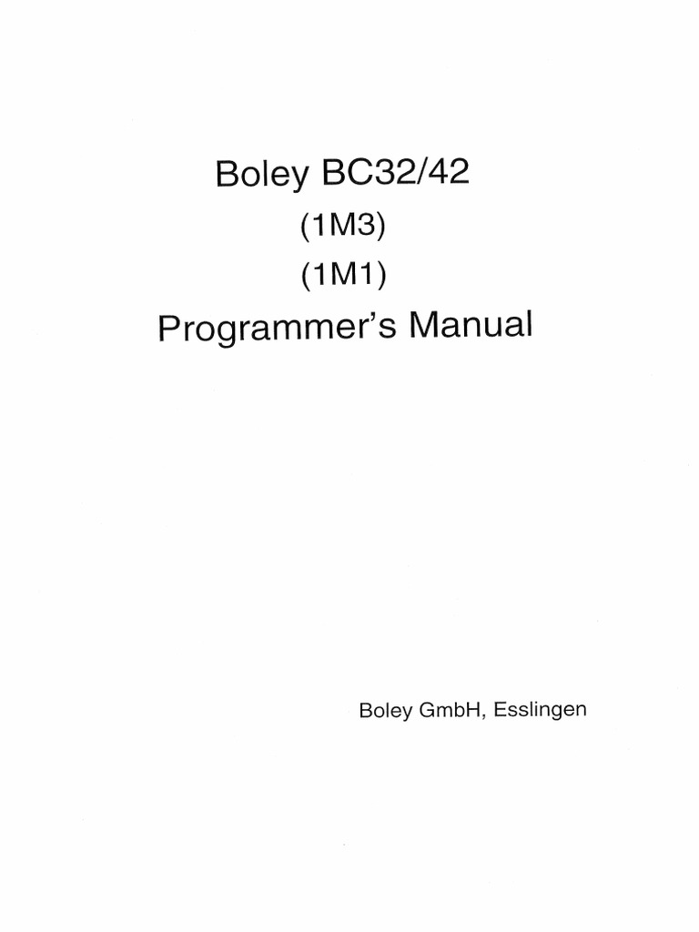 2. Programmer's Manual | PDF