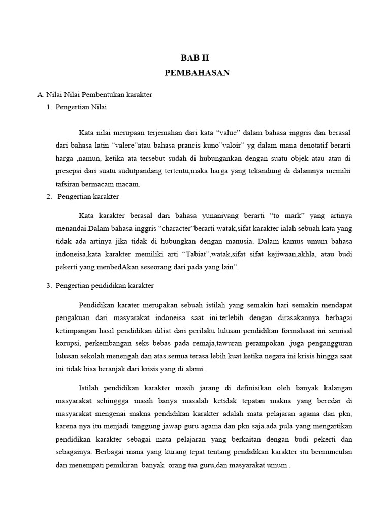 Bab 2 Pembahasan Haris | PDF