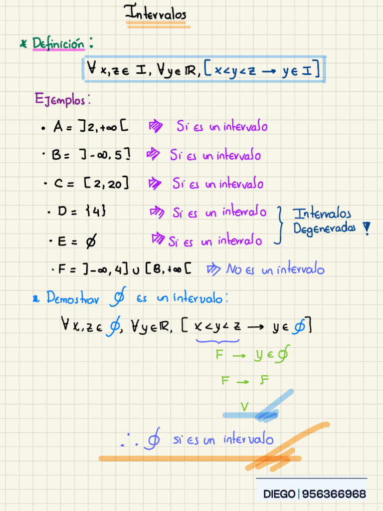 Tema 6 - Intervalos y Valor Absoluto | PDF | Matemáticas | Análisis matemático