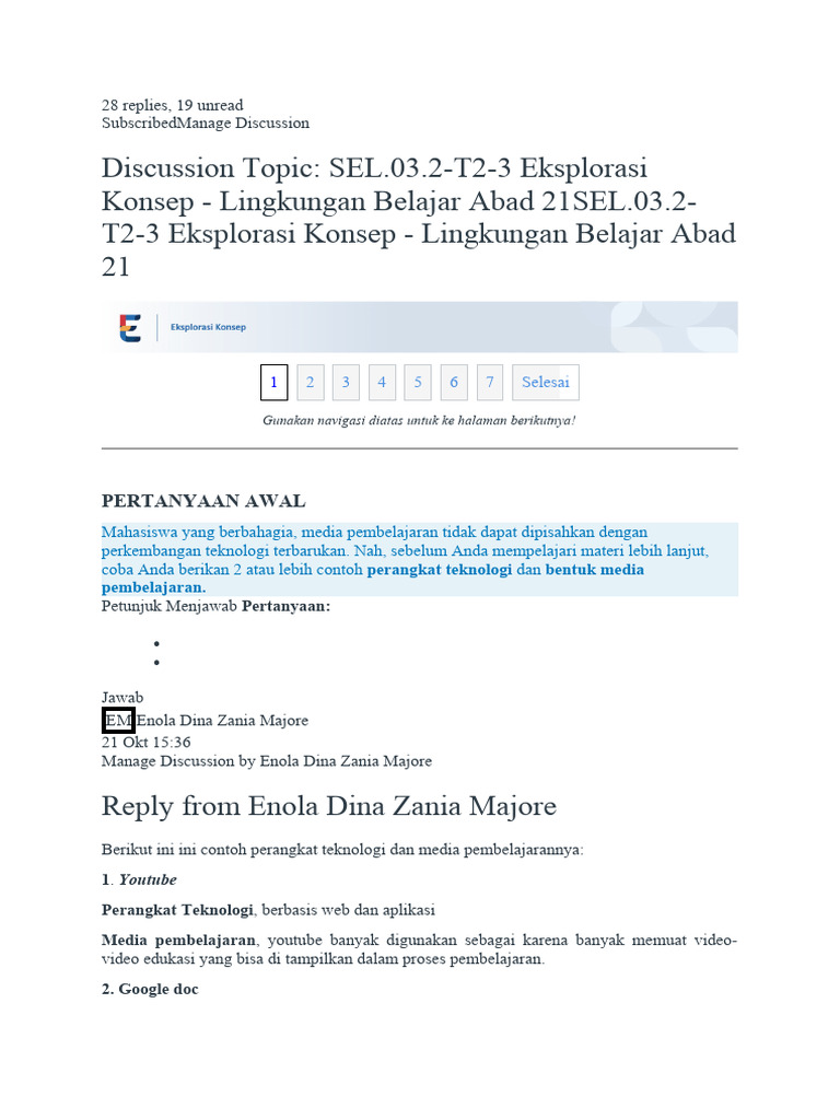 Aprilia Dwi Yustika - 2eksplorasi Konsep TBDPDP Topik 2 | PDF | Komputer