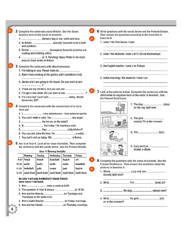 Grammar Review | PDF