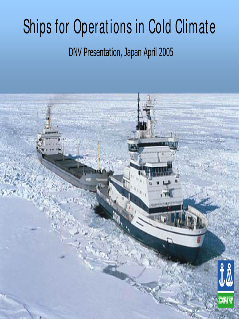 Cold Climate Ship Operations Overview | PDF | Ships | Shipping