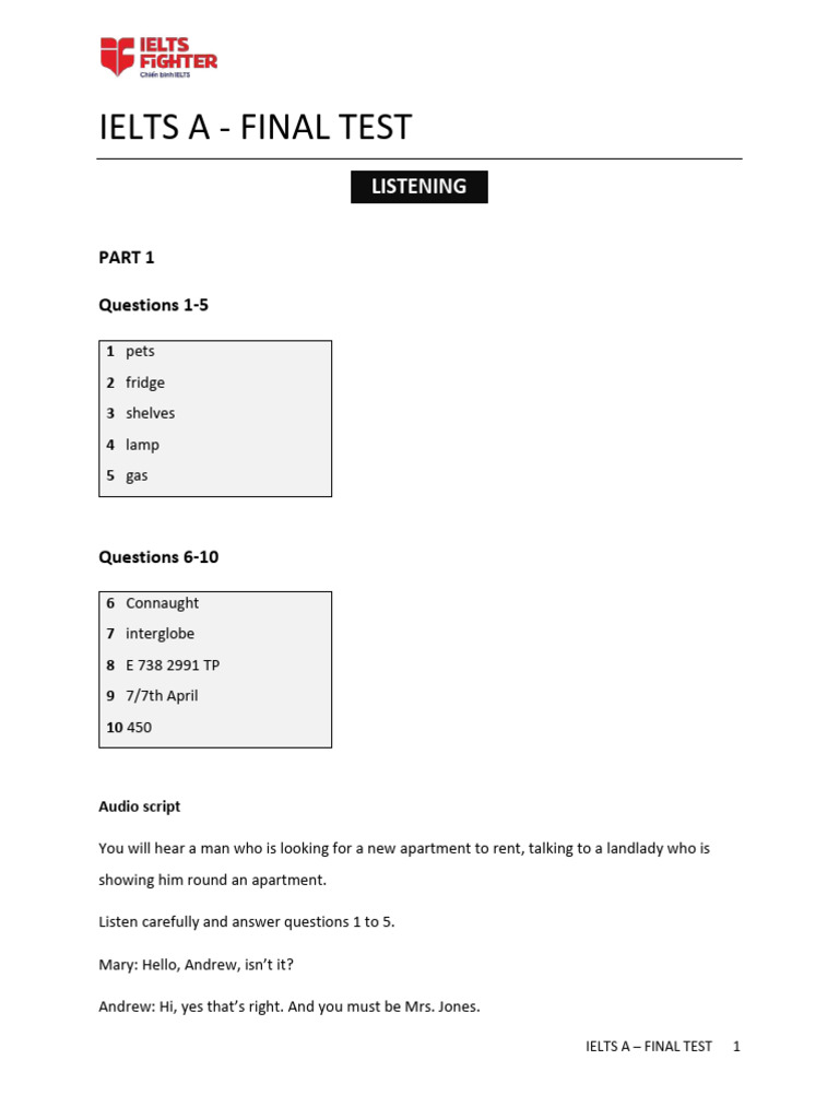 Answer Key CK1 FAIE (9.2022) | PDF