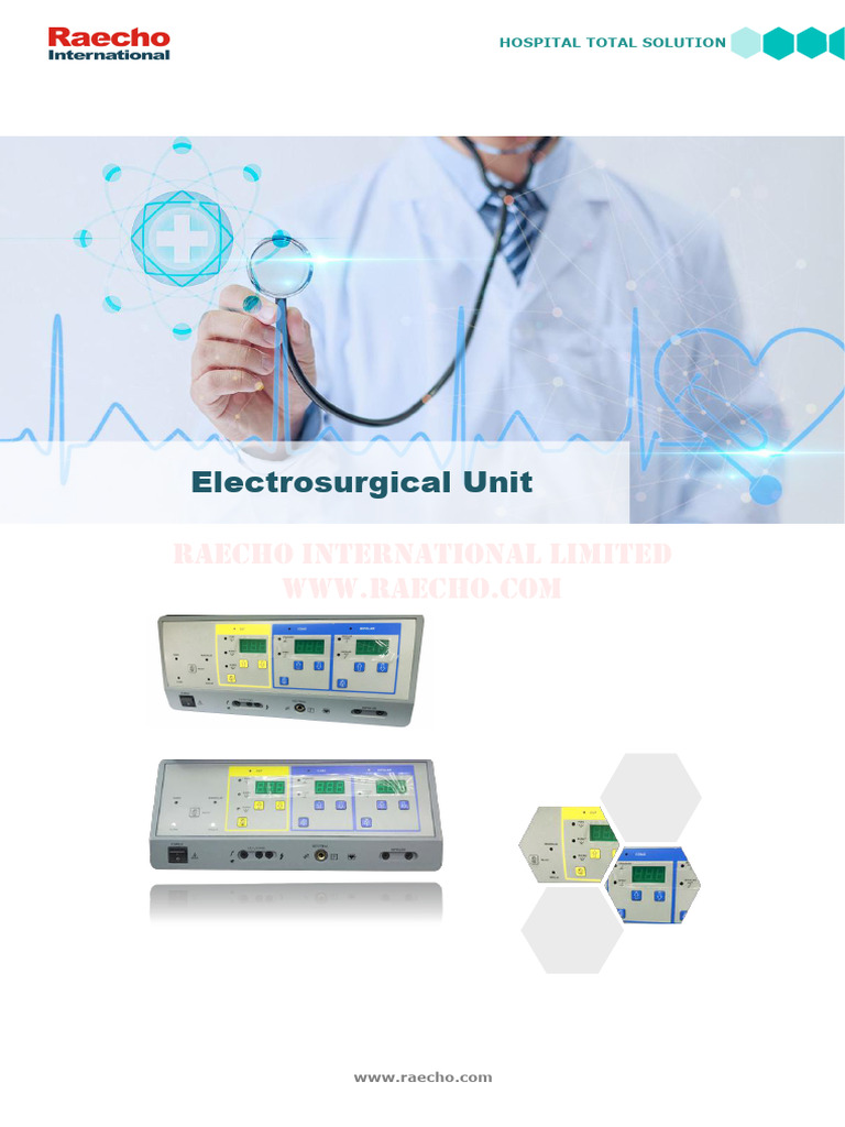 Raecho 400W Electrosurgical Unit | PDF