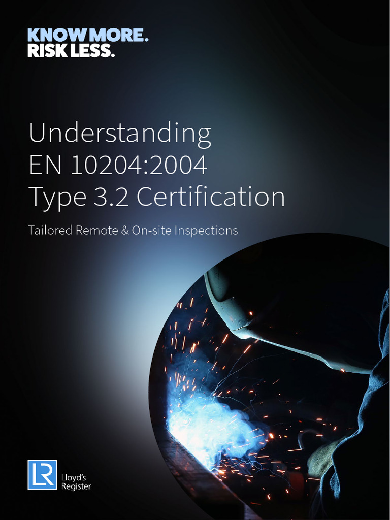 BHX UK INS 20 21 EN10204 Type3.2 Guide | PDF | Welding | Construction