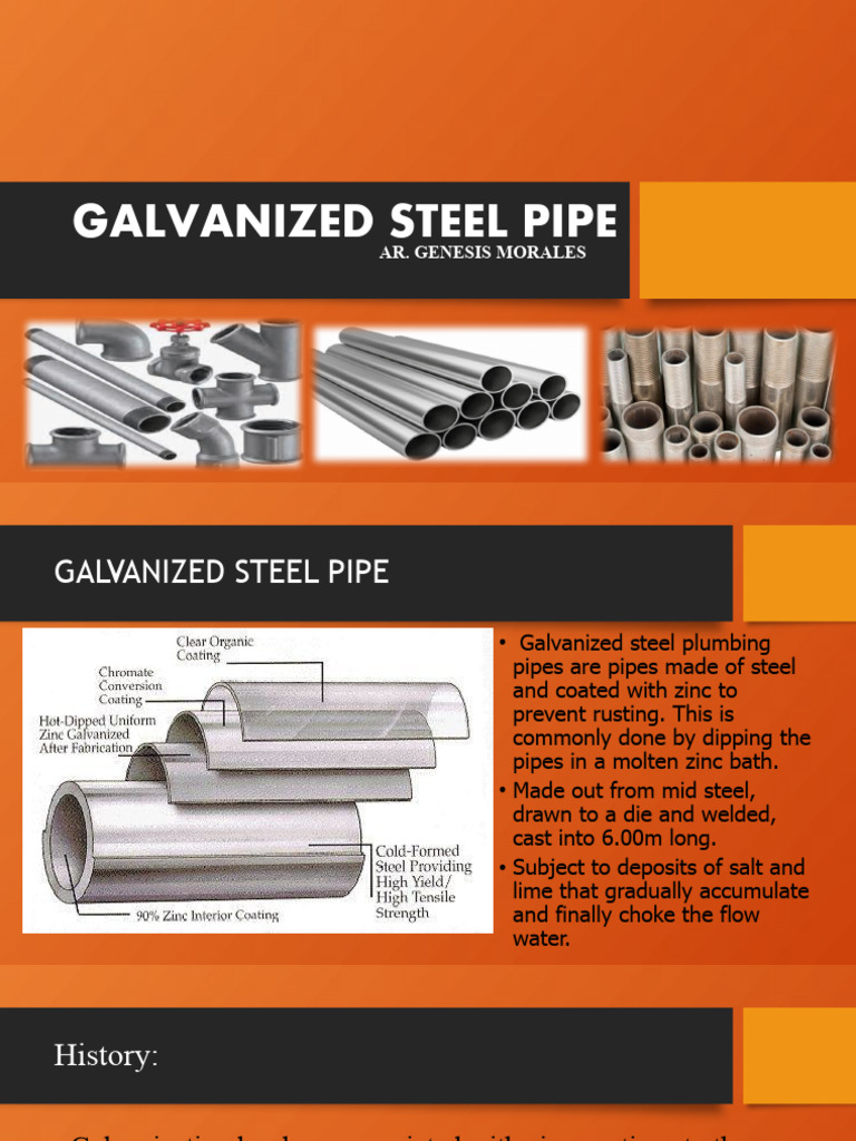 Benefits and Uses of Galvanized Steel Pipe | PDF | Galvanization | Pipe ...