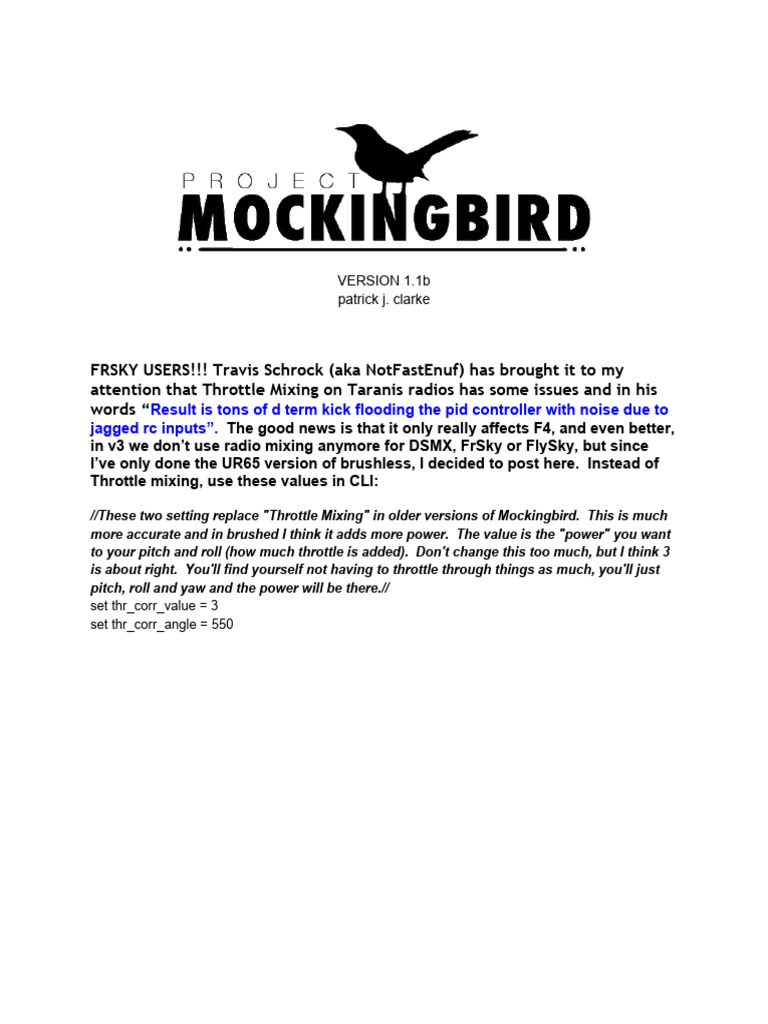PROJECT MOCKINGBIRD | PDF