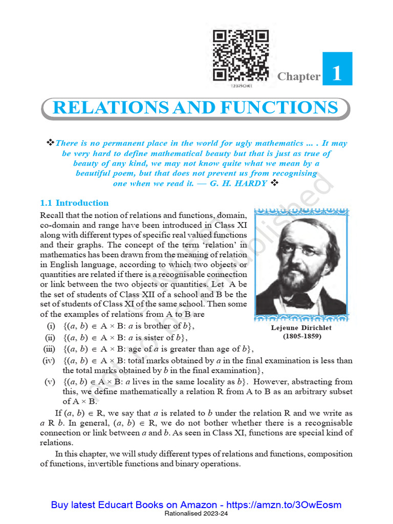 Understanding Relations and Functions | PDF | Function (Mathematics ...