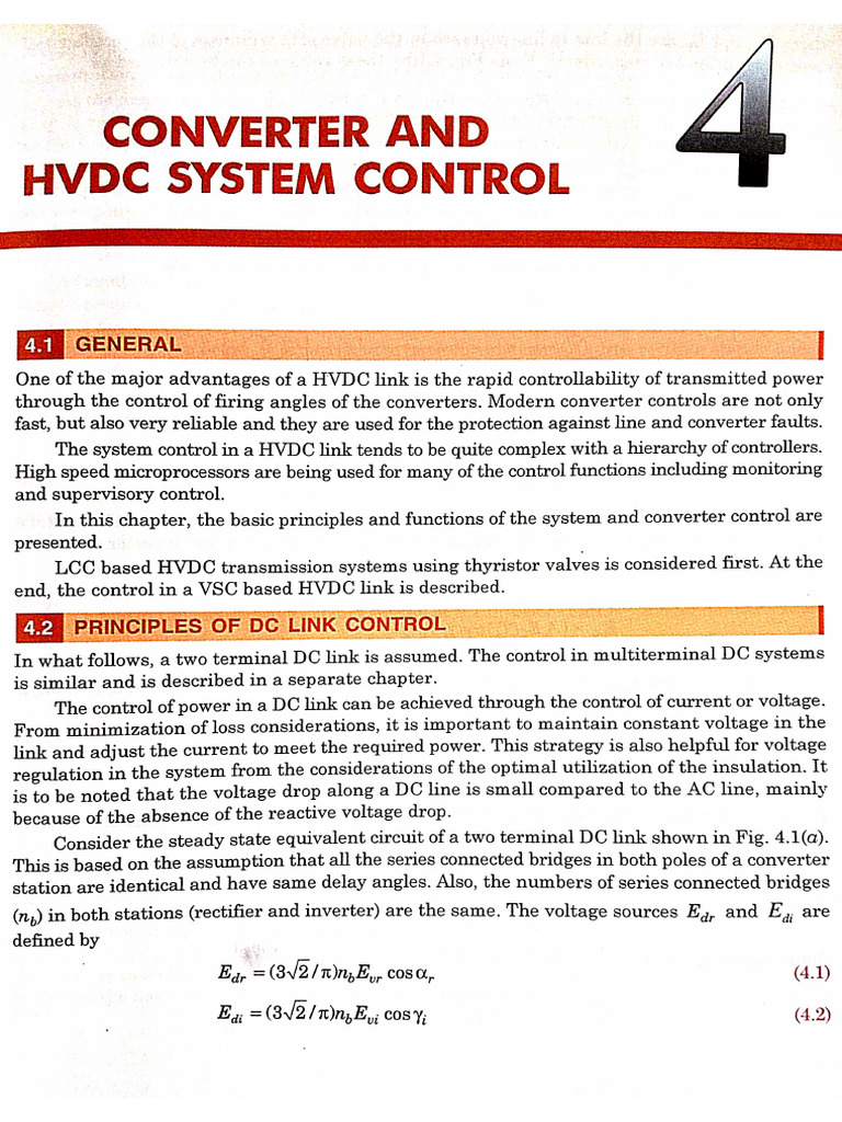 3rd Unit of HVDC | PDF