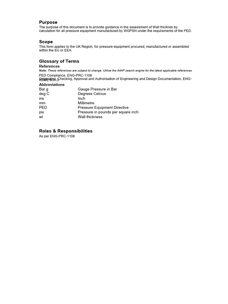 Epc Pip Cal 0001 | PDF | Pipe (Fluid Conveyance) | Mechanical Engineering