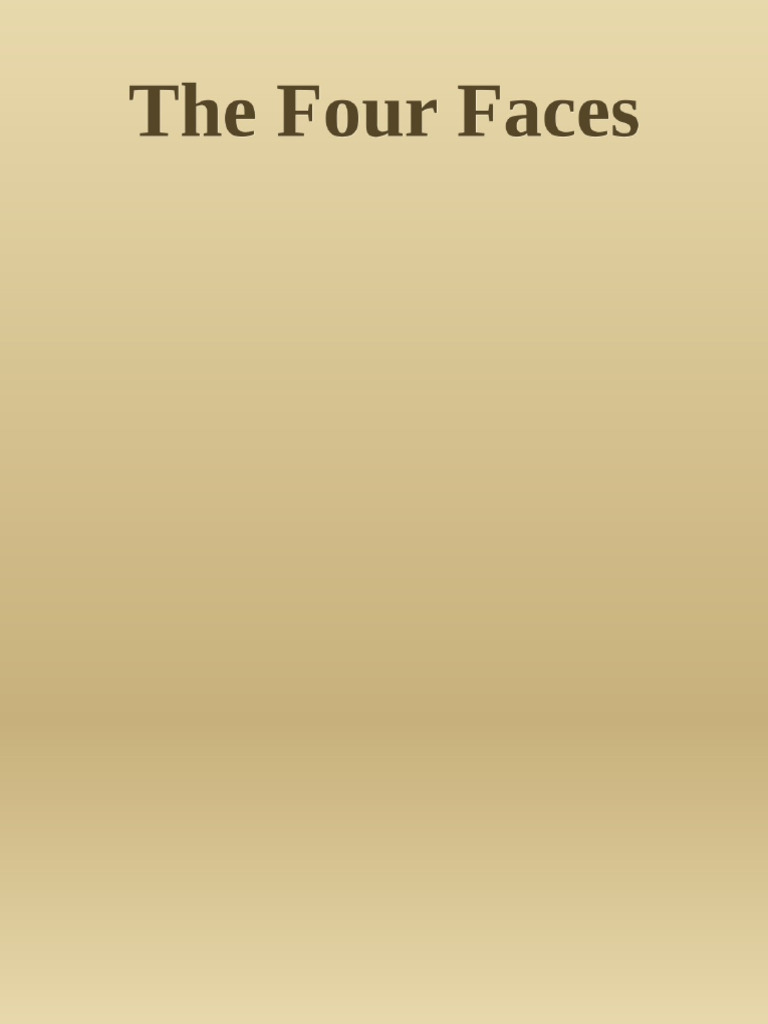 The Four Faces: A Mystery by Le Queux | PDF | Project Gutenberg