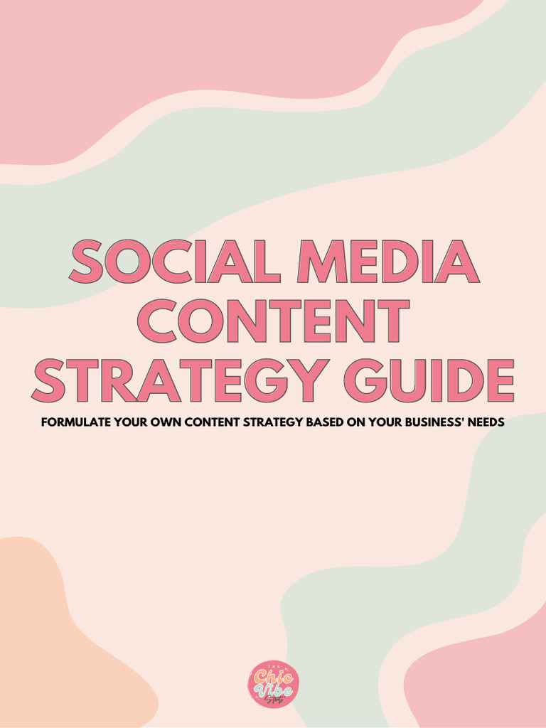 SM Content Strategy Guide e Book | PDF | Brand | Marketing