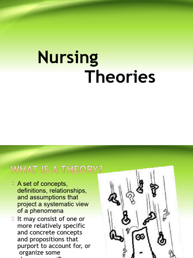 Nursing Theories Pdf Nursing Theory