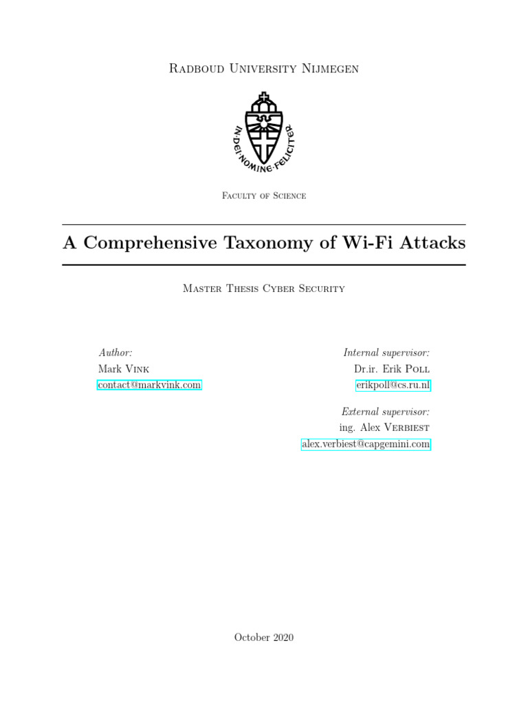Mark Vink | PDF | Wireless Lan | Computer Network
