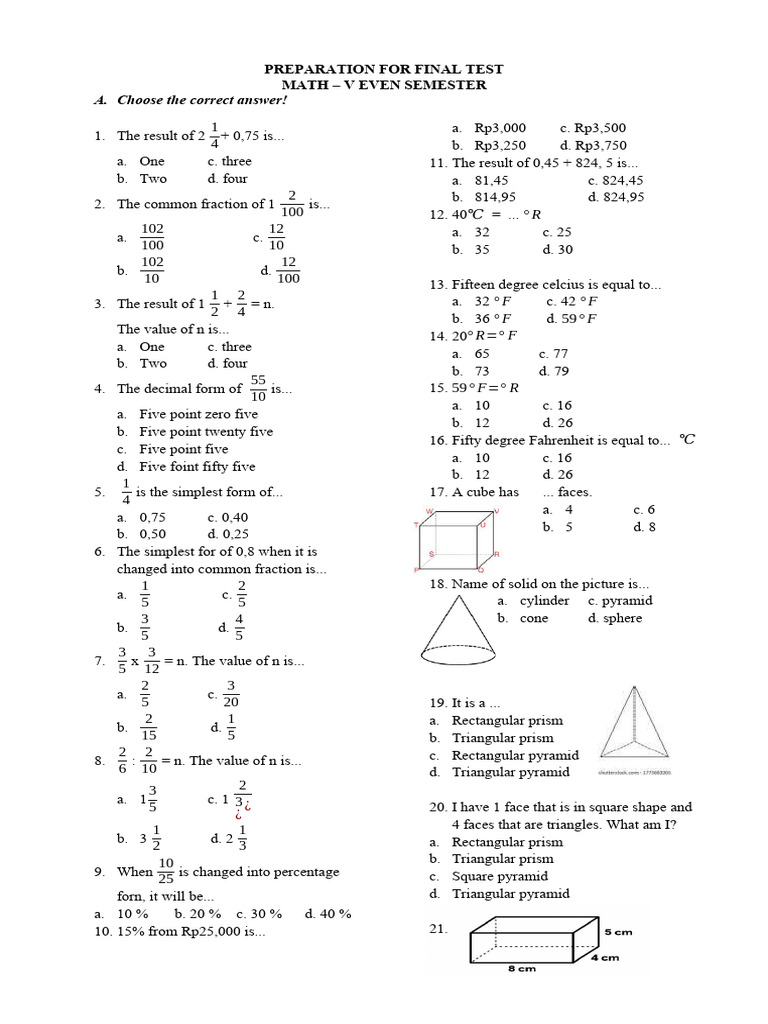 Simplifying 81/45 in Math Test Prep | PDF | Triangle | Rectangle