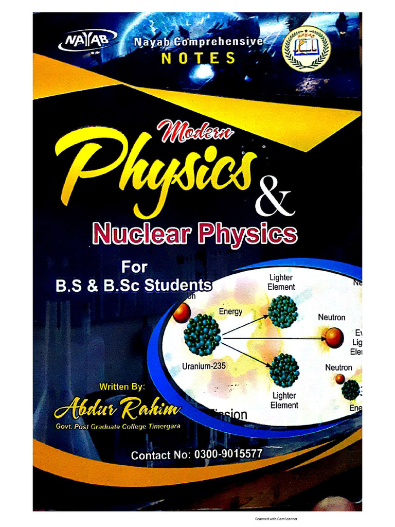 Modern Physics Nayab | PDF