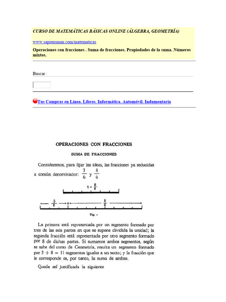 CURSO DE MATEMÁTICAS BÁSICAS ONLINE | PDF | Exponenciación | Multiplicación