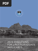 UCT 2026 Undergraduate Application Guide | PDF | Legal Guardian | Passport
