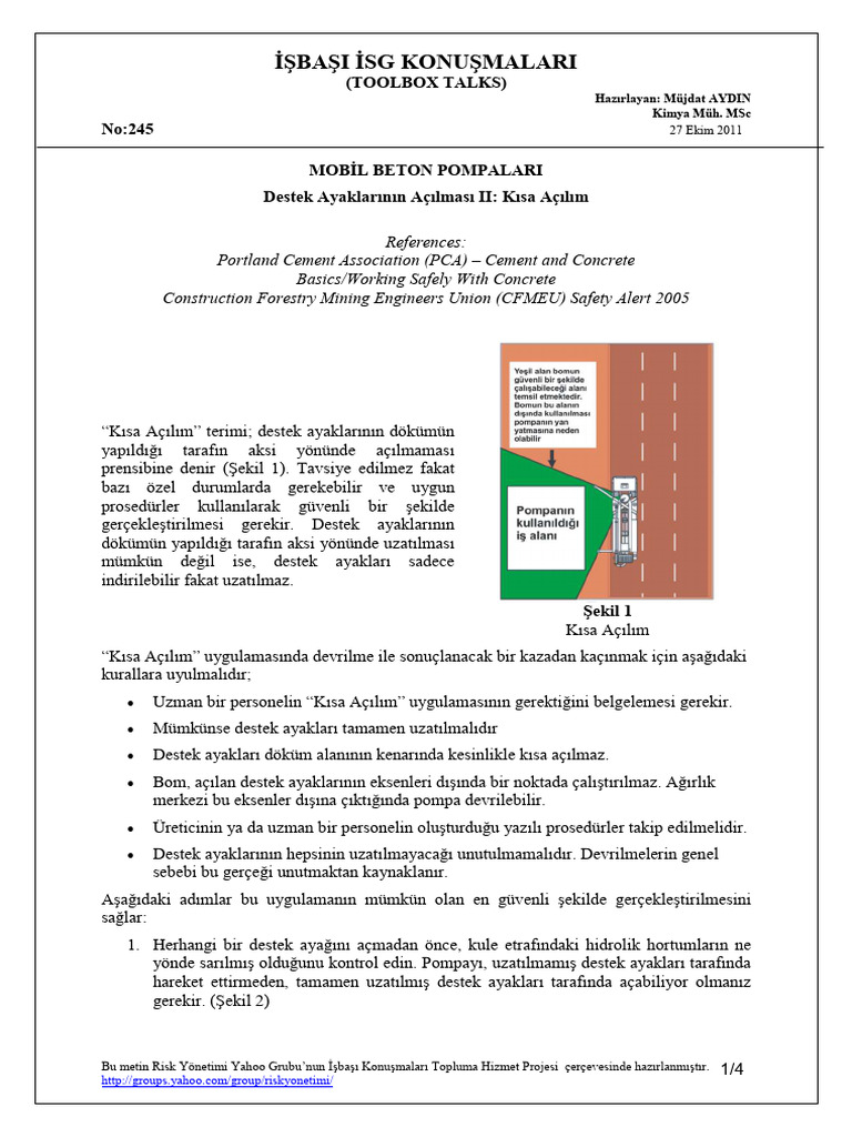 245_MobilBetonPompalariDestekAyak | PDF