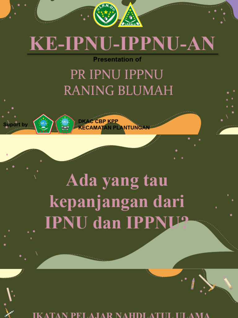 Presentasi Materi Ipnu Ippnu | PDF | Agama & Spiritualitas