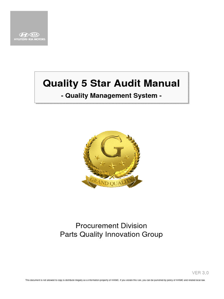Quality Audit Guide for Suppliers | PDF | Audit | Reliability Engineering