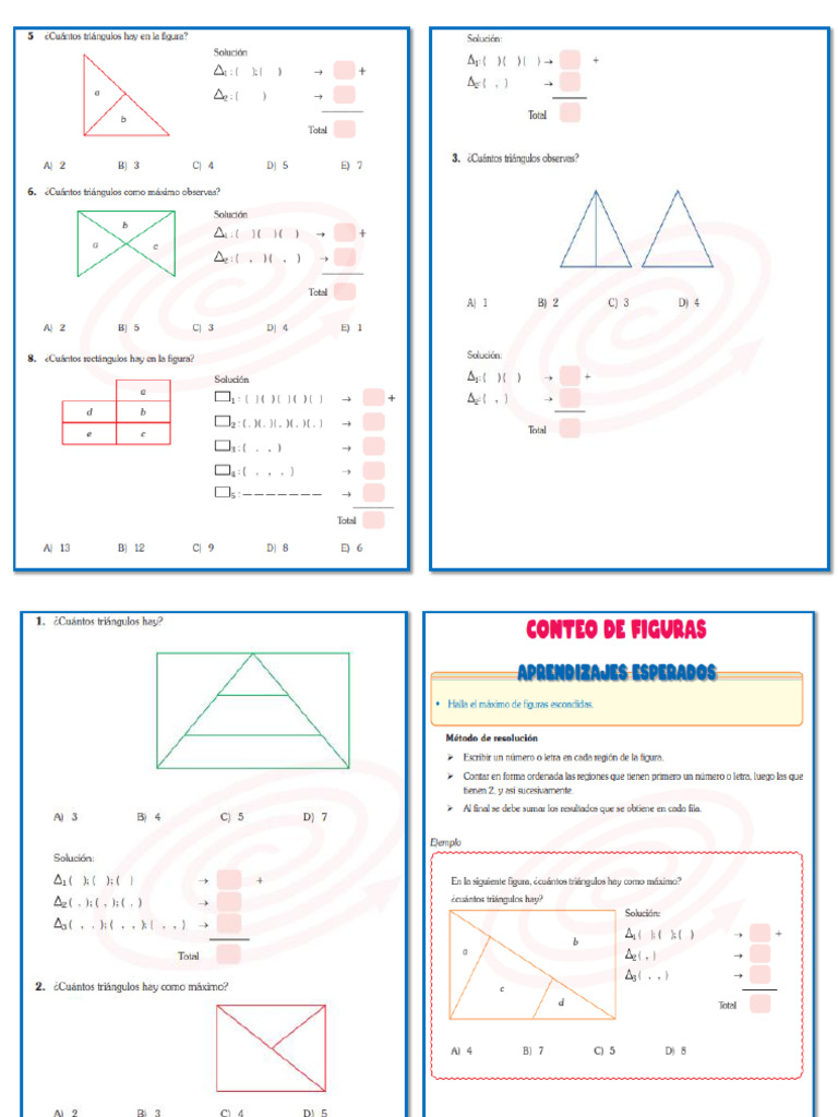 Conteo de Figuras | PDF