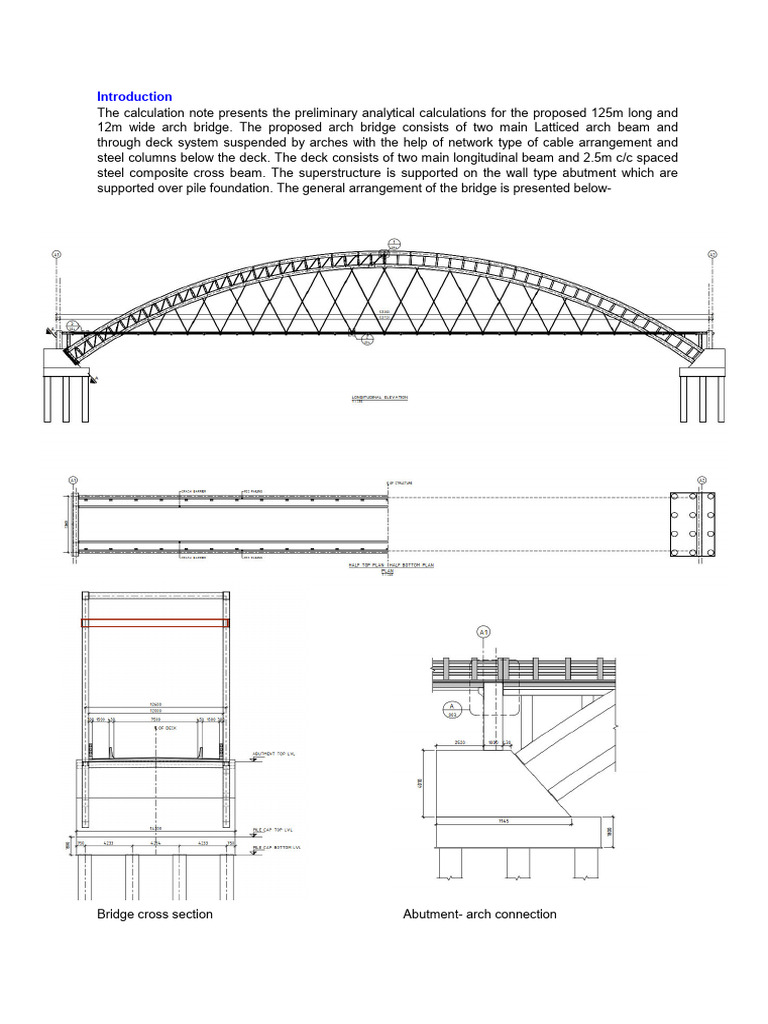 Draft Design Note | PDF | Bridge | Beam (Structure) Draft Design Note | PDF | Bridge | Beam (Structure)