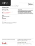 Verbe Ennuyer | PDF | Sémantique | Relations syntaxiques