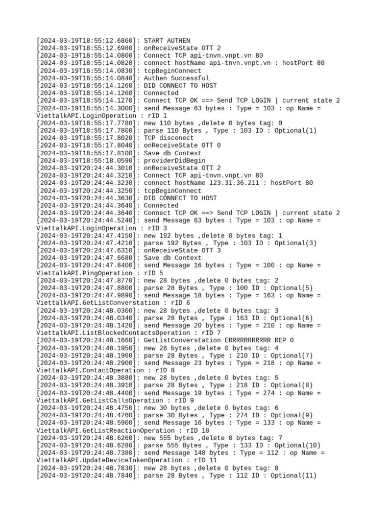 Logfile 0 | PDF | Transmission Control Protocol | Networking Standards