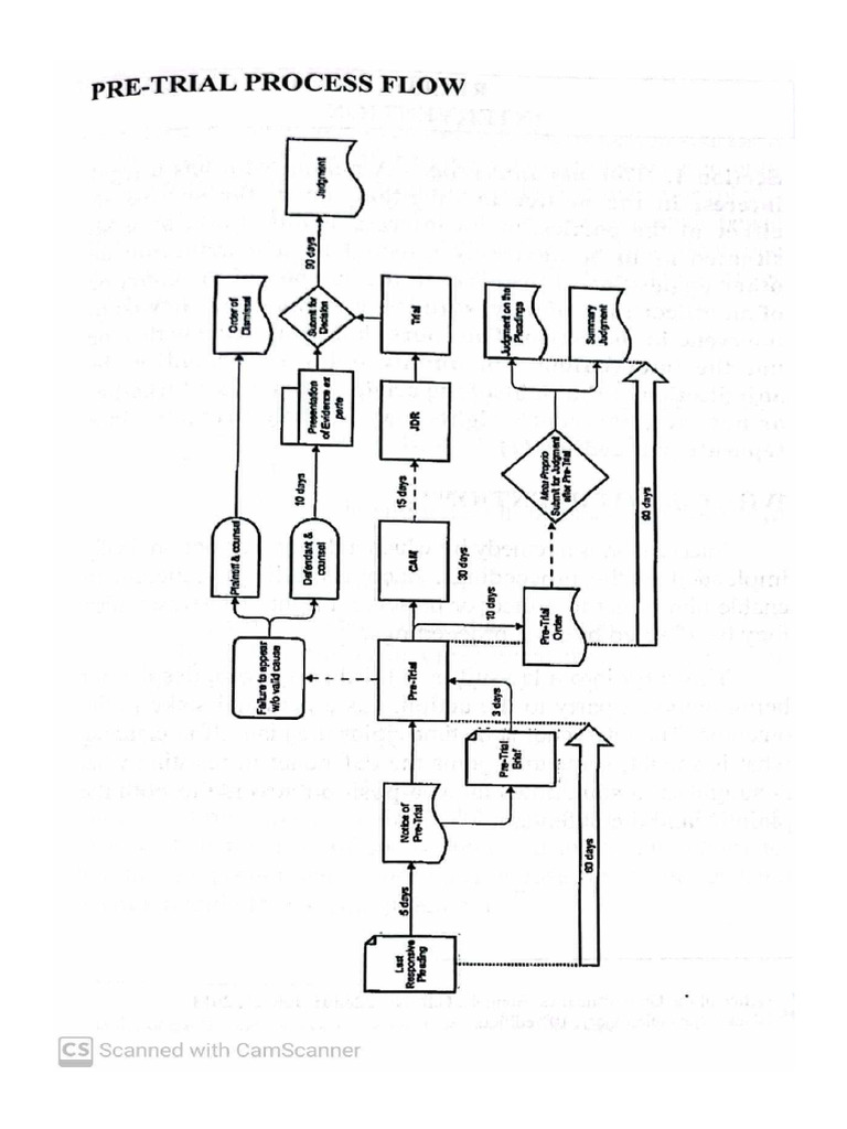 Pre Tria Fow Chart | PDF