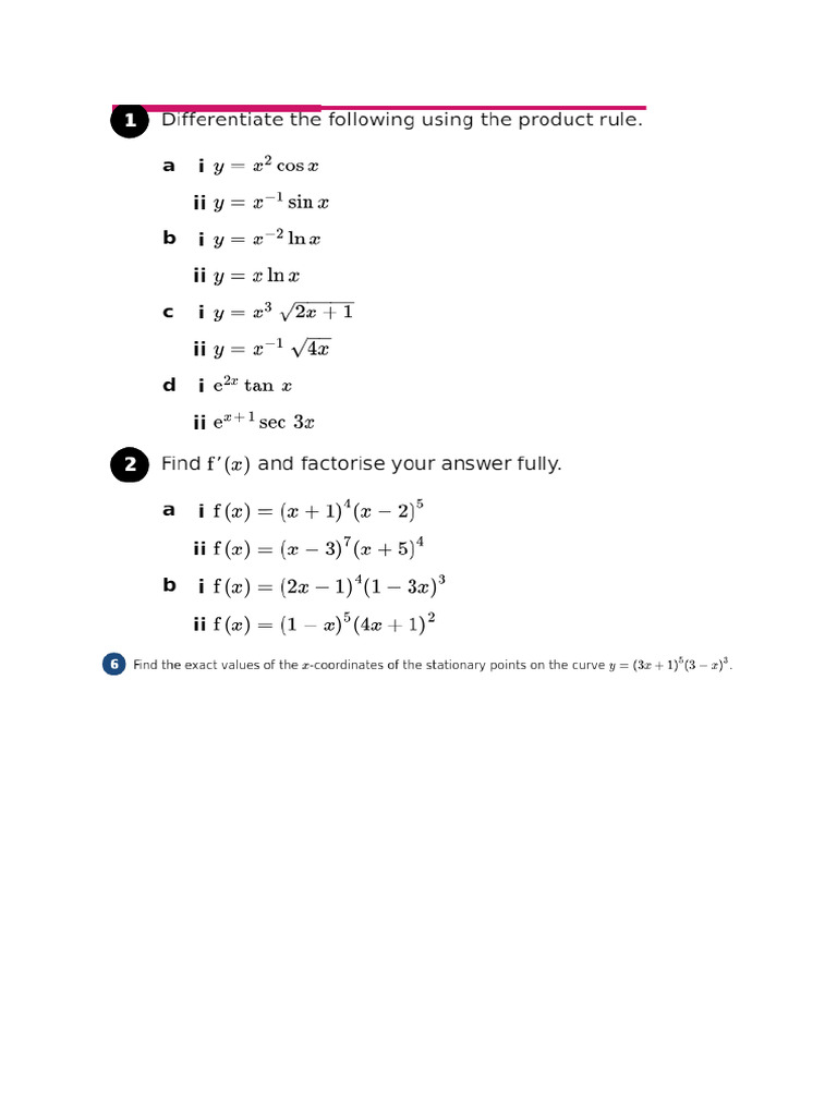 Product Rule | PDF Product Rule | PDF