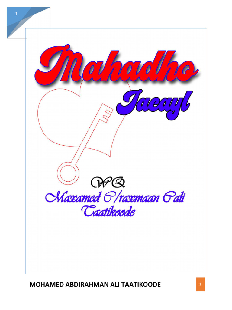 Mahadho Jacayl | PDF